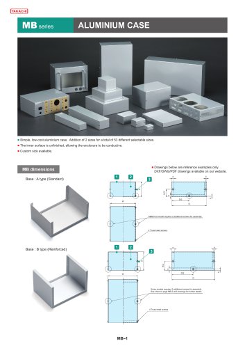 2022-2024 TAKACHI ALL PRODUCT CATALOG - TAKACHI Electronics Enclosure ...