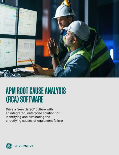 ENTERPRISE-READY ASSET PERFORMANCE MANAGEMENT SOFTWARE (APM) - General ...