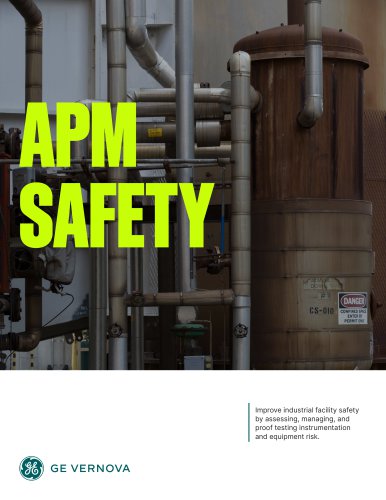 ENTERPRISE-READY ASSET PERFORMANCE MANAGEMENT SOFTWARE (APM) - General ...