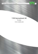 VIBER X5™ MKIII - VMI International AB - PDF Catalogs | Technical Documentation | Brochure