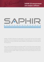 SAPHIR 7 - 3D Measuring and analysis software - Dr. Heinrich Schneider ...