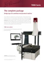 TMM - 3D measurement machine - Dr. Heinrich Schneider Messtechnik GmbH ...