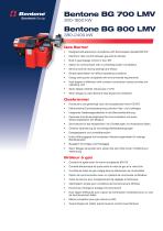 Bentone BG 700 LMV 300-1650 kW / Bentone BG 800 LMV 380-2400 kW ...