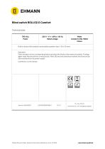 Blind switch ROLLO2.0 Comfort - Bodo Ehmann GmbH - PDF Catalogs ...