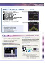 AQ6370 series Optical Spectrum Analyzer - YOKOGAWA Europe - PDF ...