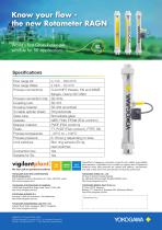 RAGN Rotameter - YOKOGAWA Europe - PDF Catalogs | Technical ...