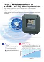 SC202 2-Wire Conductivity/Resistivity Analyzer - YOKOGAWA Europe - PDF ...