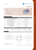 Crystal resonator - SMCM-3225H - Interquip Electronics Co., Ltd - ceramic