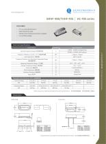 Crystal resonator - THHF-49S - Interquip Electronics Co., Ltd