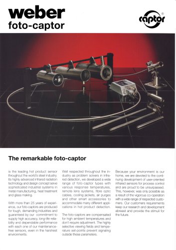 Data sheet flow-captor brochure - weber Sensors GmbH - PDF Catalogs | Technical Documentation ...
