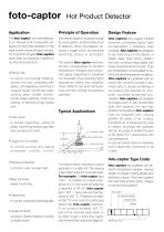 foto- captor brochure - weber Sensors GmbH - PDF Catalogs | Technical Documentation | Brochure