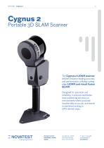 3D scanner - CYGNUS 2 - Novatest - measurement / inspection / for mapping
