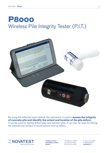 GEOLITIX - Technical Sheet - Novatest - PDF Catalogs | Technical ...