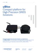 GPS GNSS module - uBLOX - Novatest
