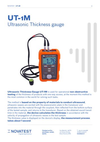 GEOLITIX - Technical Sheet - Novatest - PDF Catalogs | Technical ...