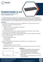 16-channel PDU - Power Rider 16CH - Redler Technologies LTD ...