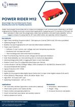 Configurable PDU - Power Rider M12 - Redler Technologies LTD - DC / 12 ...