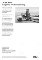DP80-160N - Cat Lift Trucks - PDF Catalogs | Technical Documentation ...