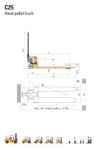Hand pallet truck 2.5 tonnes - Cat Lift Trucks - PDF Catalogs ...