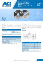 Sight glass for industrial applications - Type 322 - ACI ...