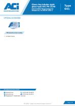 Glass ring tubular sight glass type 641 PN 25/40 - ACI ...