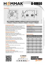 A-HM60 - Milkotek-Hommak Machinery - PDF Catalogs | Technical Documentation | Brochure