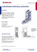 Continuous vertical elevator - PERUZA limited liability company - PDF Catalogs | Technical ...