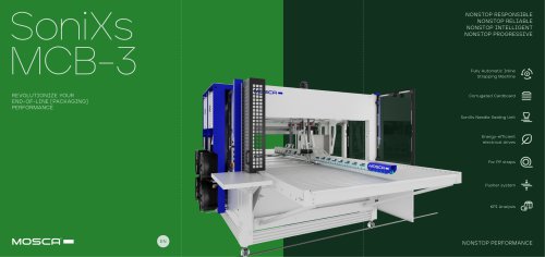 UCB Strapping machine for corrugated cardboards - Mosca GmbH - PDF ...