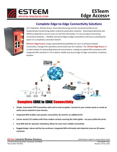 Horizon 900 - ESTeem Industrial Wireless Solutions - PDF Catalogs ...