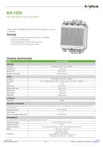 Signal amplifier - TDD TMAs series - Kaelus - LTE / transmission