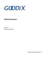 SoC system-on-chip - GR5526 series - Shenzhen Goodix Technology Co. Ltd