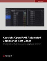 Keysight Open RAN Automated Compliance Test Cases - Prisma Telecom ...