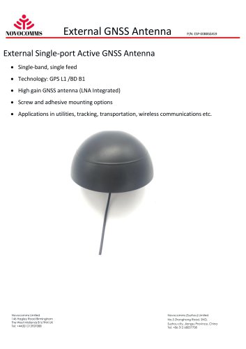 All Smart Antenna Technologies Ltd. catalogs and technical brochures