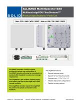 ALLIANCE Multi-Operator DAS Multiband edgeROU Fiber2AntennaTM Product Specifications / Parts ...