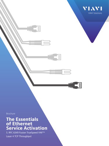 All Viavi Solutions UK Ltd.. catalogs and technical brochures