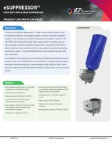 Explosion suppression system - e-Suppressor™ - IEP Technologies