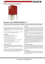 BAGVAC PRODUCT SHEET - DISAB Vacuum Technology - PDF Catalogs ...