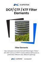 DCF/CTF/KTF Filter elements - KAPOTEK OY - PDF Catalogs | Technical ...