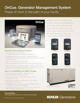 OnCue Brochure - KOHLER POWER SYSTEMS - PDF Catalogs | Technical ...