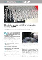 3D printing process with 3D printing resins made by DETAX - DETAX - PDF ...
