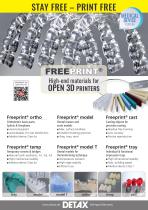 3D printing process with 3D printing resins made by DETAX - DETAX - PDF ...