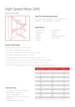 Brochure MIXACO High-Speedy Mixer - MIXACO Maschinenbau - PDF Catalogs ...