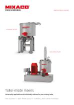 Brochure MIXACO Universal Mixer - MIXACO Maschinenbau - PDF Catalogs ...