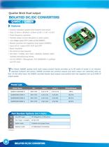 DC/DC Converter Catalogue 2009 - Delta Electronics, Inc. - PDF Catalogs ...