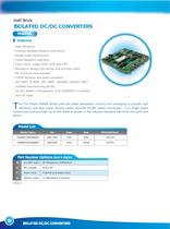 DC/DC Converter Catalogue 2009 - Delta Electronics, Inc. - PDF Catalogs ...
