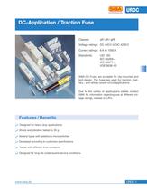 Ultra-rapid fuses, DC (URDC) - SIBA - PDF Catalogs | Technical ...
