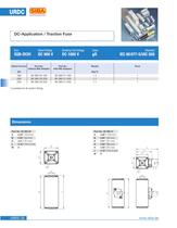 Ultra-rapid fuses, DC (URDC) - SIBA - PDF Catalogs | Technical ...