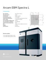 EBM_Spectra L - GE Additive - PDF Catalogs | Technical Documentation | Brochure