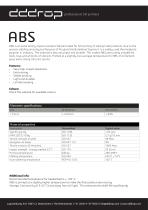 Datasheet ABS - dddrop - PDF Catalogs | Technical Documentation | Brochure