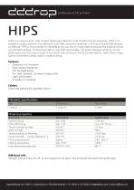 Datasheet HIPS - dddrop - PDF Catalogs | Technical Documentation | Brochure